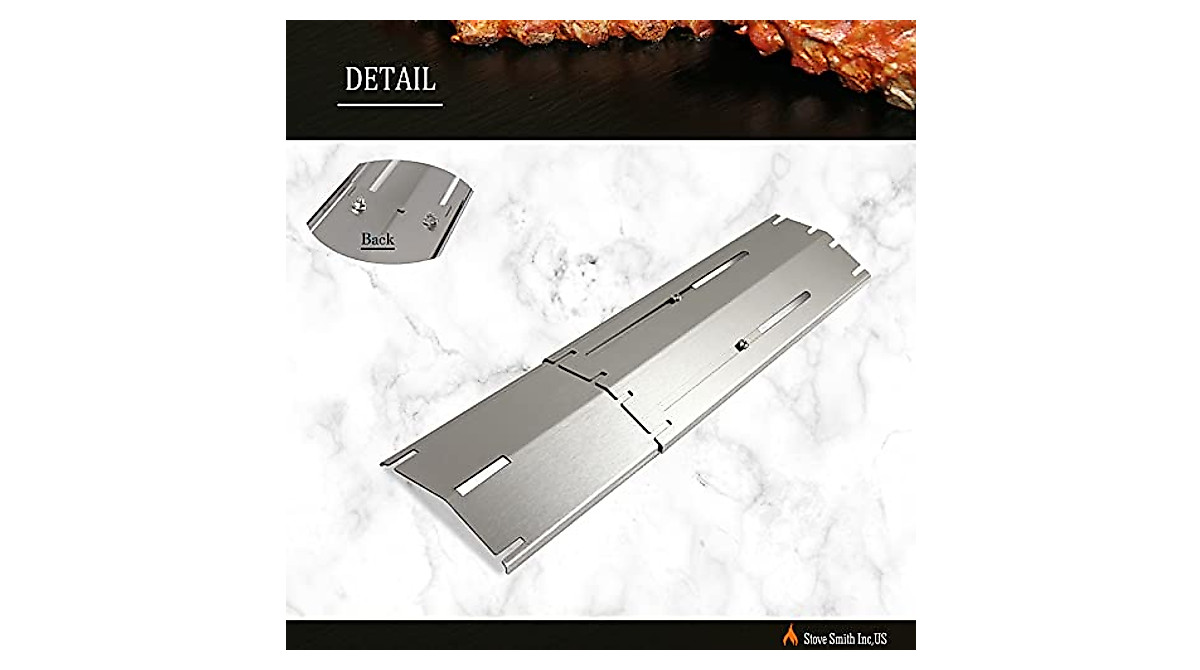Universal Adjustable Grill Heat Plates & Burner Covers
