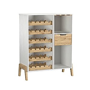 Solid Wood Wine Cabinet, bar Rack - Home Wood Furniture