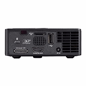 Optoma ML550 WXGA 500 Lumen 3D Ready Portable DLP LED Projector with MHL Enabled HDMI Port