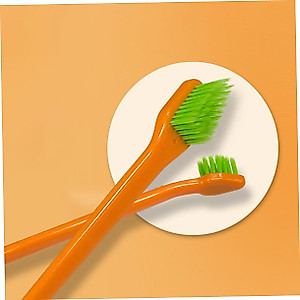 FOMIYES 1 Set Pet Toothbrush Pp Double Head Oral Care