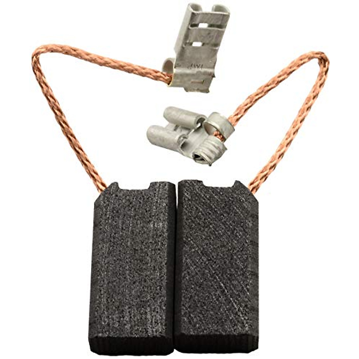 Buildalot Specialty Carbon Brushes 0751_Baier_BDN454 for Baier Brickwork slot miller BDN454 - With Cable and Connector