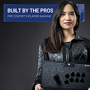 NACON Daija Arcade Fight Stick Officially Licensed for Xbox Series X | S, Xbox One, Windows 10 | 11 PCs