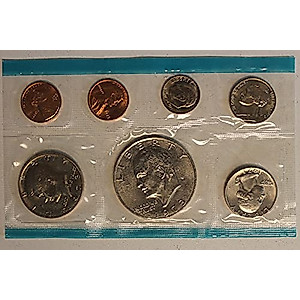 1973 United States Mint Uncirculated Coin Set in Original Government Packaging