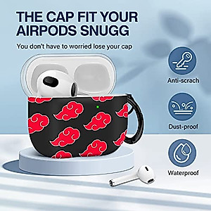 Maxjoy for AirPods 3 Case Cover - Anime Airpod 3rd Generation Case (2021) with Keychain Protective Case for Apple Airpods 3rd Generation Charging Case(Front LED Visible)