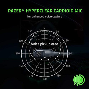 Razer BlackShark V2 X Gaming Headset: 7.1 Surround Sound - 50mm Drivers - Memory Foam Cushion - for PC, PS4, PS5, Switch, Xbox One, Xbox Series X|S, Mobile - 3.5mm Audio Jack - Classic Black