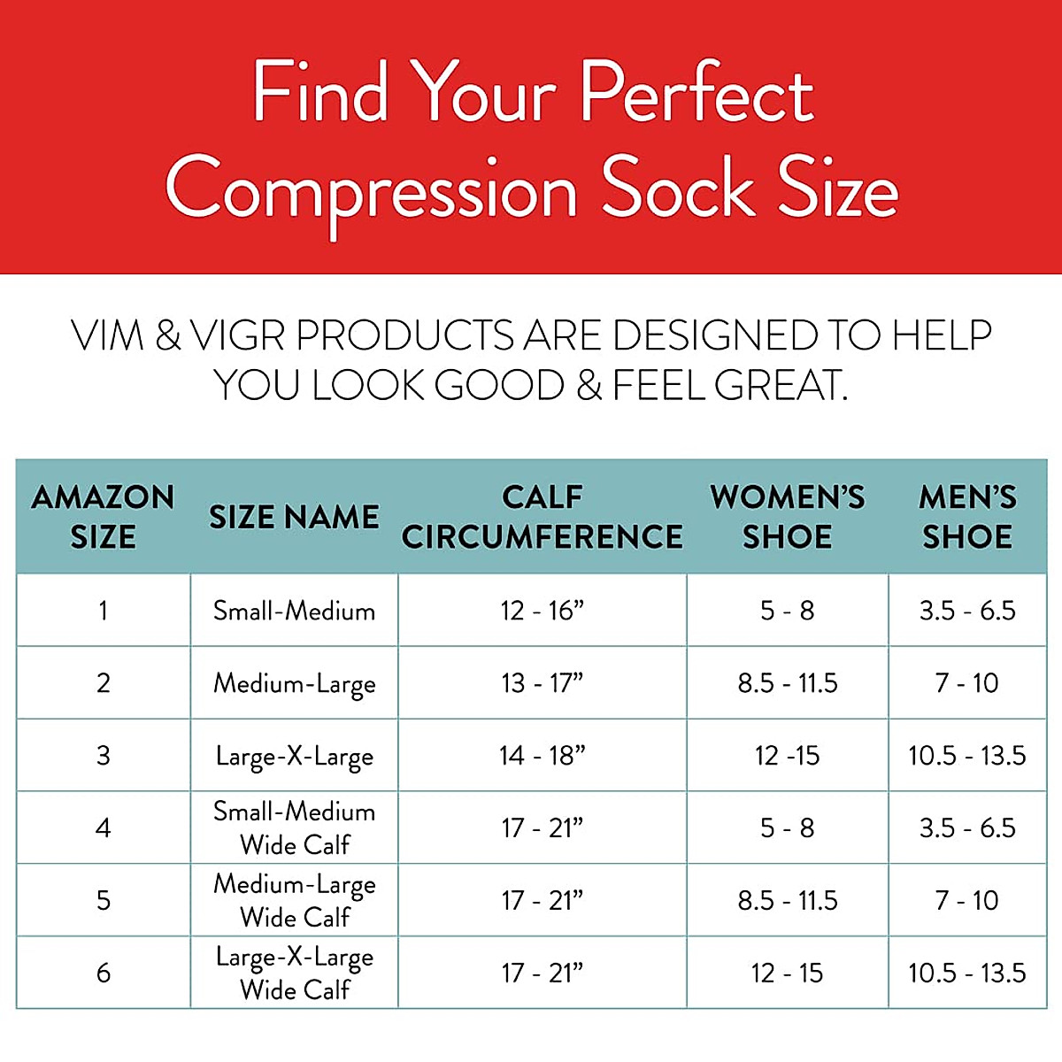VIM & VIGR Cotton 20-30 mmHg Medical Grade Compression Socks (Navy Heathered, Small/Medium (1))