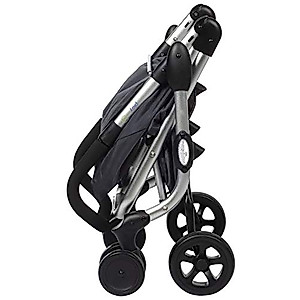 Playmarket Playcare Folding Shopping Cart with Swivel Wheels, Navy