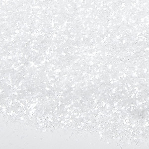 FloraCraft Diamond Dust Glitter 14 Ounce Clear Glass