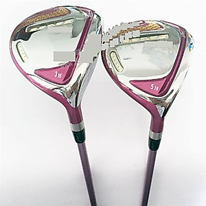 ENEMO New Women Golf Clubs 4 Star HONMA S-07 Compelete Set of Clubs Golf Driver Fairway Wood Irons Putter L Flex Graphite Shaft No Bag