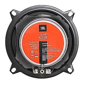 JBL Club 522F - 5", Two-way Component Speaker System (No Grill) (Renewed)