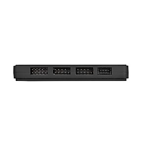 Thermaltake TT Sync SATA Powered 9 Port Addressable LED Controller TT Premium Edition (Compatible with ASUS Aura Sync, GIGABYTE RGB Fusion and MSI Mystic Light Sync) CL-O015-PL00BL-A,1 Pack