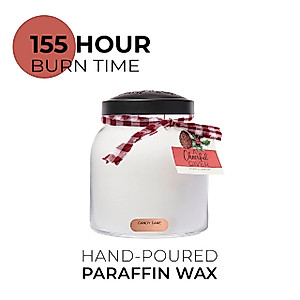 A Cheerful Giver - Candy Cane Special Edition - 34oz Papa Scented Candle Jar - Keepers of The Light - 155 Hours of Burn Time, Candles Gifts for Women