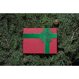 Hying Green Velvet Ribbons for Crafting, 2.5" × 10 Yards Wired Edge Ribbons Golden Edges Green Ribbon Birthday Holiday Craft Ribbons for Wreath Bows Gift Wrapping Wedding Decorations Supplies