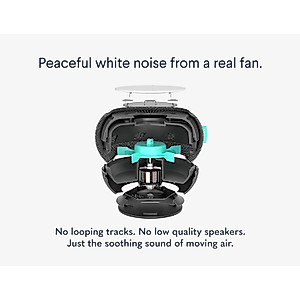 SNOOZ White Noise Sound Machine (Cloud) and SNOOZ Official White Noise Sound Machine Travel Case