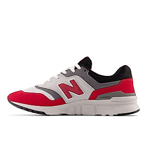 New Balance Men's 997H V1 Lifestyle Sneaker, Team Red/Black, 12
