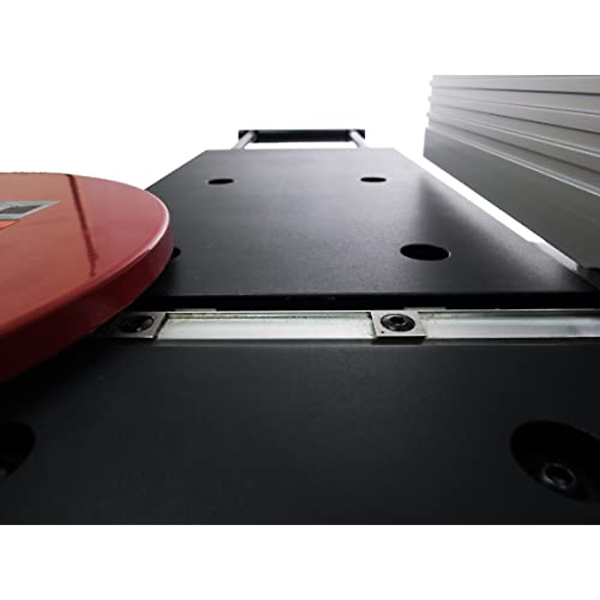 Cutech 40180HB 8-Inch Spiral Cutterhead Benchtop Jointer with 16 Tungsten Carbide Inserts and Teflon Coated Extendable Tables