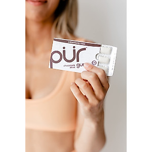 PUR Gum | Aspartame Free Chewing Gum | 100% Xylitol | Natural Flavored Gum, Variety Pack, 9 Pieces (Pack of 8)