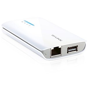 TP-Link N150 Wireless 3G/4G Portable Router with AP/WISP/Router Mode, Compatible with Select AT&T/Verizon/Sprint/T-Mobile USB Modems (TL-MR3040)