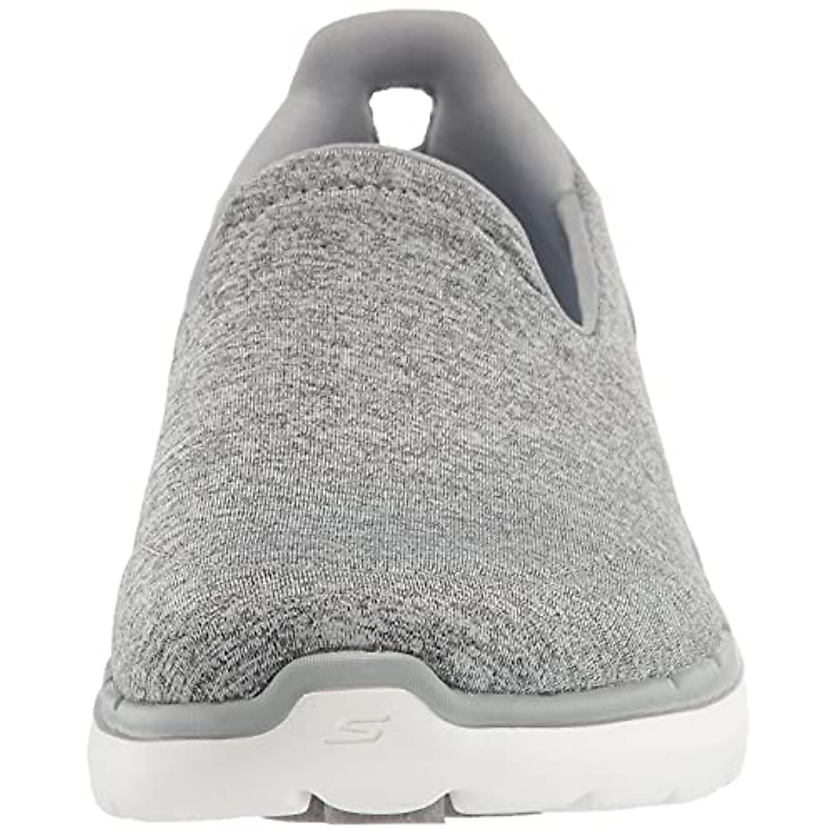 Skechers Women's GO Walk 6-Grand Horizon Sneaker, Gray, 8 Wide