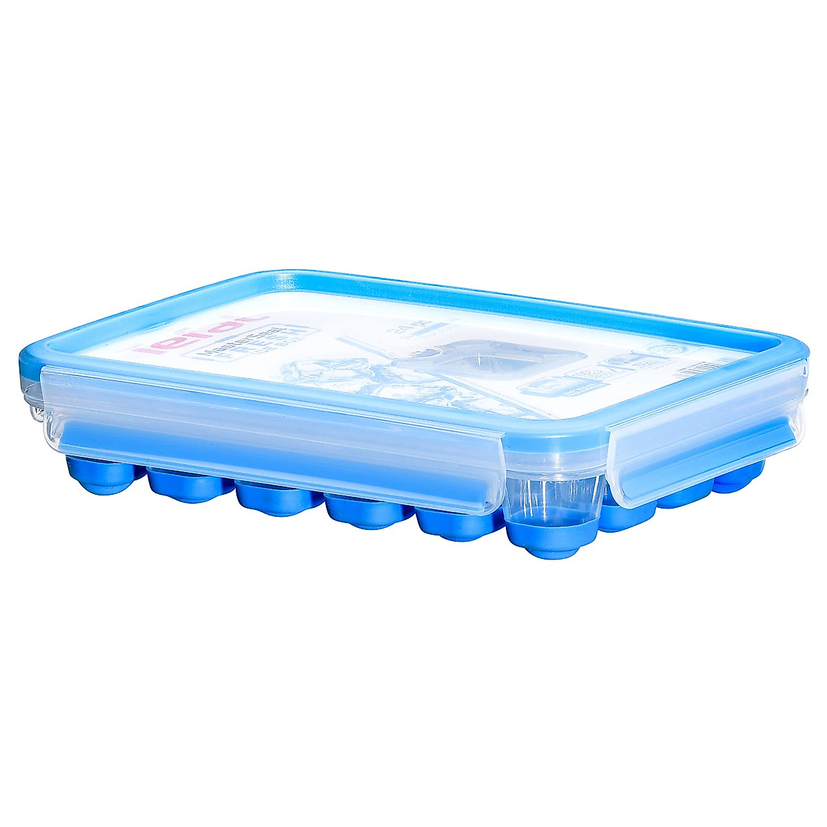 Tefal Master Seal Fresh Ice Box Food Storage, Clear/Blue