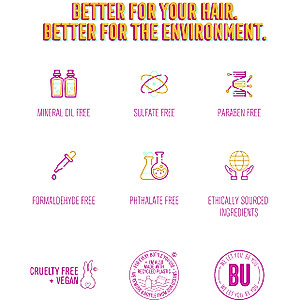 Volumizing Shampoo - Lightweight Hair Thickening Shampoo For Fuller Looking Hair in One Use - Volume Shampoo For Thin, Flat & Fine Hair - Adds Lift, Body Shine, Strength & Elasticity - Sulfate Free