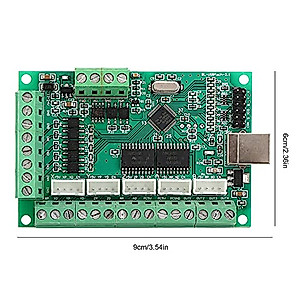 Davitu Motor Driver - Driver Board CNC USB 100Khz Branch 5 Axis Port Driver Motion Control Card 12-24V Controller Board
