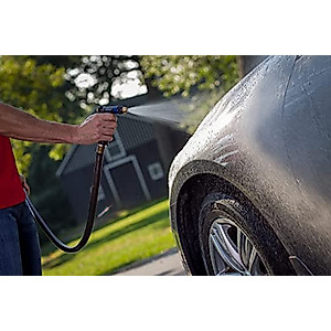 VIKING High Pressure Adjustable Hose Nozzle with Brass Tip for Garden Watering and Car Washing