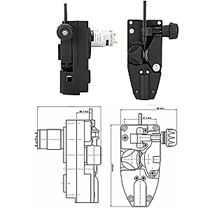 DC 24V 15W Mig Welder Roll Wire Feed Motor 0.6-1.0mm Soldering Wire Feeder Machine Welder Flux Core Wire Automatic Feed