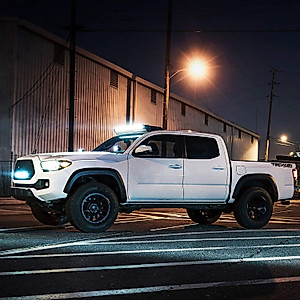 Nilight - 18003C-A 15Inch Triple Row Lights 216W 21600LM Flood Spot Combo Beam LED Light Bar Driving Boat Super Bright Led Off Road Trucks