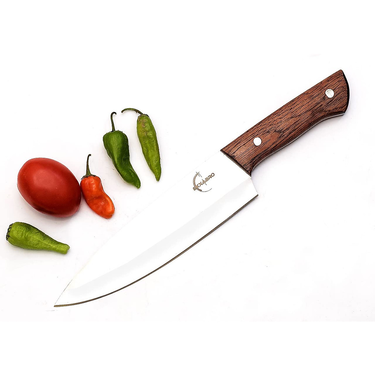8 Inch Chef Knife - Professional Kitchen Knife Made of High Carbon Stainless Steel, Ultra Sharp Full Tang Chef's Knife,- Rust-Resistant