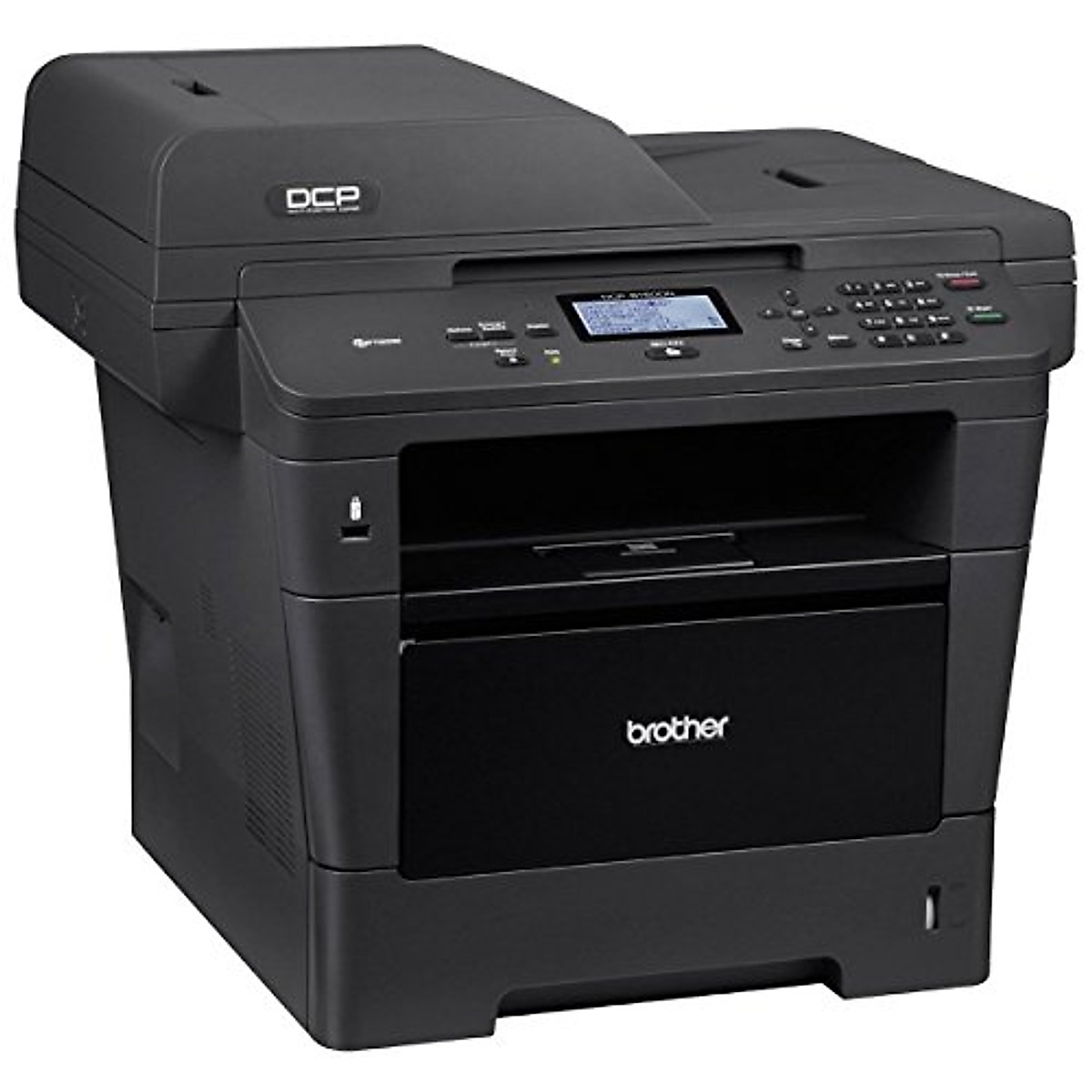 Brother Printer DCP-8150DN Monochrome Printer with Scanner and Copier, Amazon Dash Replenishment Enabled (Renewed)