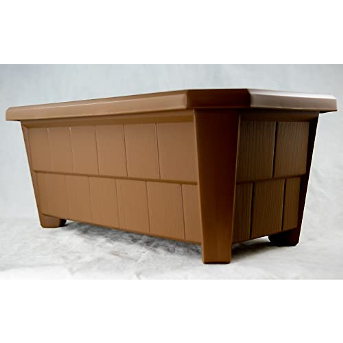 Japanese Plastic Bonsai Training Pot, Cactus & Succulent Planter - 13.75"x 7.5"x 5.5"