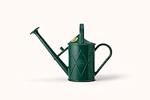 Haws Bosmere Heritage Plastic Watering Can, Mini Water Can for Indoor Plants, Succulents, Seedlings, and Flowers | Green, 1 Quart
