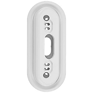 AirTech Home Automation Wedge Extender Kit Mount Compatible with Nest Hello 1st Generation, White Classic Pill Made for Nest Hello, Outdoor use.