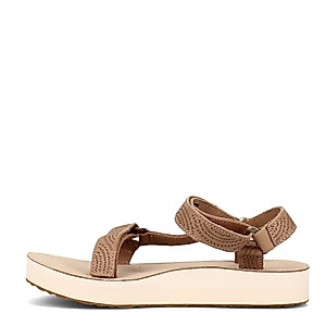 Teva womens Midform Universal Geometric Sandal, Sand Dune, 6 US