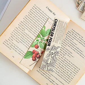 Vintage Style Bookmarks for Women Men, 30PCS (Gentle Whisper)