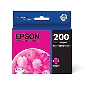 EPSON T200 DURABrite Ultra -Ink Standard Capacity Magenta -Cartridge (T200320) for select Epson Expression and WorkForce Printers