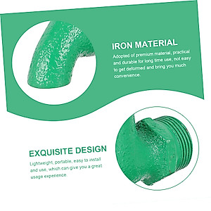 Veemoon 3pcs Faucet Sink Water Tap Head Band Single Handle Water Tap Bathroom Sink Mixer Water Tap Washer Machine Hose Bathtub Accessories Wall Mount Mop Pool Tap Iron Component Metal