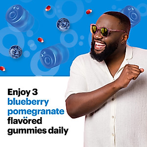 Voost, Men's Multivitamin Gummies, Supplement with Vitamin A, B, C, D & Zinc to Support Men's Daily Health*, Men's Chewable Vitamin, Blueberry Pomegranate Flavored, 30 Day Supply - 90 Count