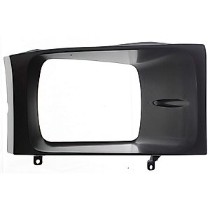 For Ford F-250/F-350 Super Duty 1999-2004 Headlight Bezel Passenger Side | Plastic | w/Sealed Beam | Replacement For FO2513157 | 615343087702, F81Z13064AAA