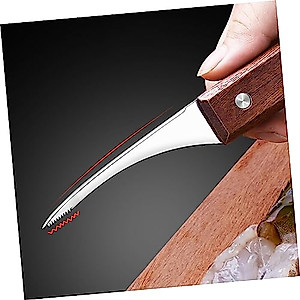 Lobster Crackers 1 Set Stainless Steel Shrimp Opener Tools for Fish Scale Remover Oyster Crackers Oyster Opener Shrimp Peeler Tool Shrimp Deveiners Shrimp Cleaning Supplies Chunk