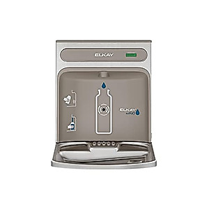 Elkay EZWSRK Bottle Filling Station, 18.81 x 17.88 x 3.56 inches, Stainless Steel