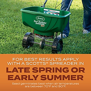 Scotts Turf Builder Grass Seed Bermudagrass with Fertilizer and Soil Improver, Drought-Tolerant, 8 lbs.