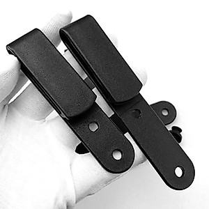 KYDEX Sheath Waist Clip Scabbard Clip Sheath Accessories Outdoor Carry KYDEX Sheath Tool K Sheath Waist Clip With Screws