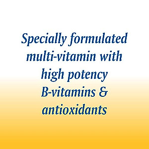 Nature's Way Completia Diabetic Multivitamin, High Potency B-Vitamins. 90 Tablets