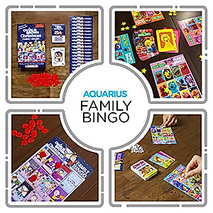AQUARIUS - Peanuts Charlie Brown Christmas Family Bingo Game