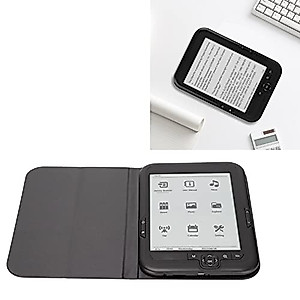 Paperwhite 16GB, HD Ink Screen E Reader, 6inch 800x600 E Reader E Book, Eye Protection E Reader Devices Support TXT DOC PDF FB2 HTML PDB EPUB MOBI RTF (16GB)