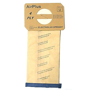 EnviroCare Replacement Micro Filtration Vacuum Cleaner Dust Bags made to fit Electrolux Upright Style U Aerus, Epic, ProTeam Prolux, Discovery, Genesis, 2500, 3500, 4000, 6000 12 Pack