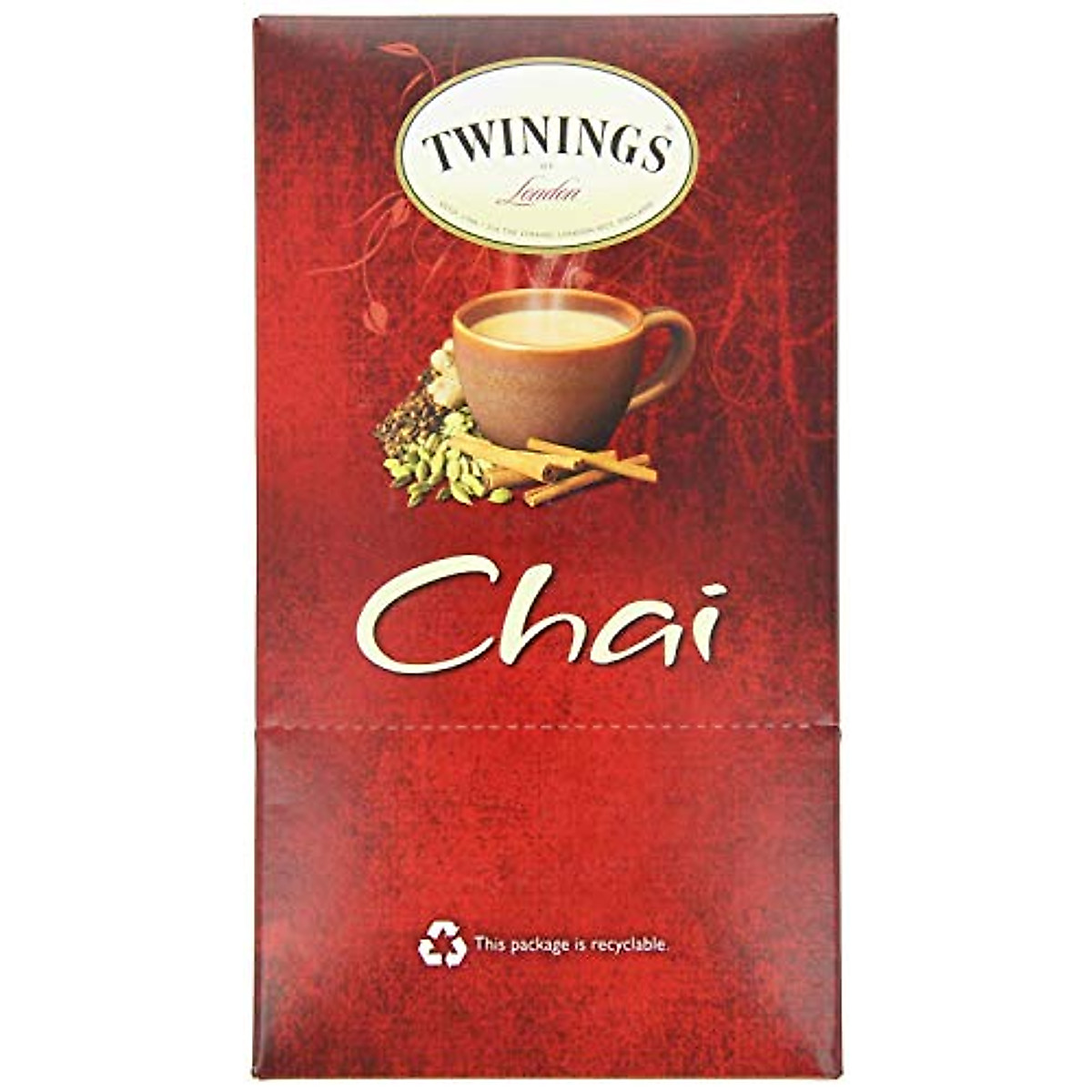 Twinings Chai Tea Keurig K-Cups, 24 Count (Pack of 2)