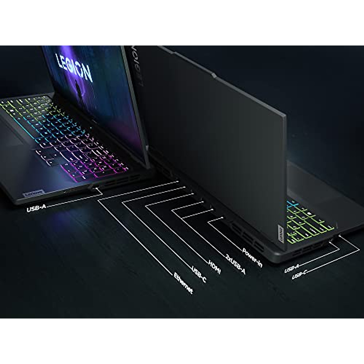 Lenovo Legion Pro 5i 16" Gaming Laptop, 2560 x 1600 WQXGA 240Hz Dispaly, 13th Gen Intel Core i9-13900HX, NVIDIA GeForce RTX 4070 8G, 32GB DDR5 RAM,2TB NVMe SSD, Windows 11 Pro - Onyx Grey